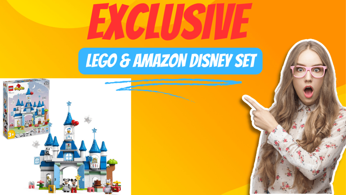 Lego & Amazon Exclusive – Disney Magic Castle Lego Set – Zopoma